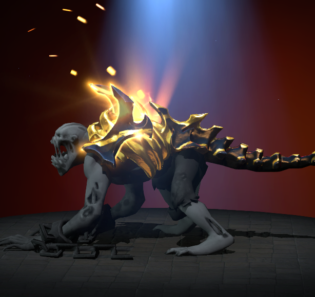 ایمورتال پشت طلایی لایف Golden Profane Union - دوتا ویژن