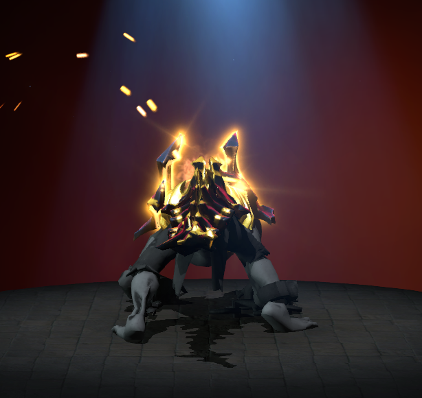 ایمورتال پشت طلایی لایف Golden Profane Union - دوتا ویژن